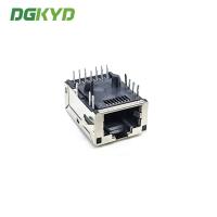 China 24.13mm RJ45 Connector Port with Gigabit Ethernet Filter, 350μH Inductance and 50W PoE Support for sale