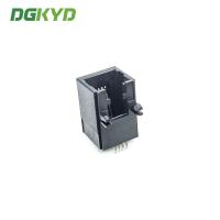 China Single Ports Modular RJ11 Jack 4P4C SMD All Plastic Without Light for sale