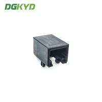 China Single Ports Modular RJ11 Jack 4P4C SMD All Plastic Without Light for sale