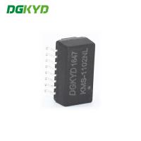 China Customized Safety 1500V AC Ethernet Transformer SMD 16 PIN 100BASE Filter with 350μH Inductance for sale