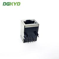 China DGKYD211B003GWA4D DIP RJ45 Single Port Modular Network Connector for sale