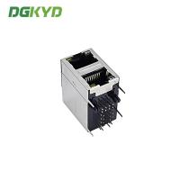 China 2X1 Modular RJ45 Network Port Socket Gigabit Integrated Transformer 10/100/1000 BASE-T for sale