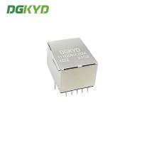 China DGKYD 10P8C RJ45 Modular Connector with Transformer - 2.5G Gigabit Ethernet, 8 Terminal Port for sale