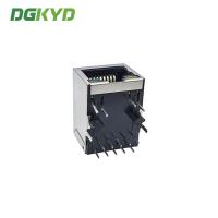 China DGKYD 10P8C RJ45 Modular Connector with Transformer - 2.5G Gigabit Ethernet, 8 Terminal Port for sale
