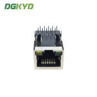China DGKYD 10P8C RJ45 Modular Connector with Transformer - 2.5G Gigabit Ethernet, 8 Terminal Port for sale