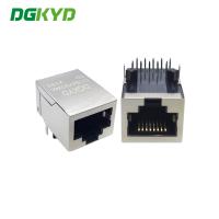 China DGKYD111B479GWA1D RJ45 8P8C Connector with 8-Port Configuration and Gold 6u-50u Plating for Network Applications for sale