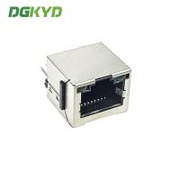 China DGKYD52TE1188AB1A1DY1008 8-Pin RJ45 Connector Without Transformer with Yellow/Green LED Indicators for sale