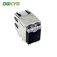 China DGKYD RJ45 USB Connector 100M Ethernet Port with PBT Housing - 8 Terminals, UL94V-0 Certified for sale