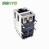 China DGKYD RJ45 USB Connector 100M Ethernet Port with PBT Housing - 8 Terminals, UL94V-0 Certified for sale