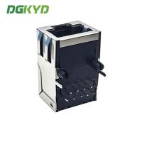 China DGKYD Gigabit Ethernet Filtering 10P8C Modular RJ45 Jack for sale