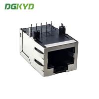 China DGKYD Gigabit Ethernet Filtering 10P8C Modular RJ45 Jack for sale