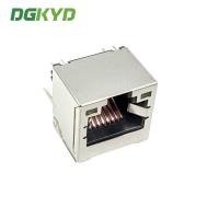China DGKYD 52F Single Port RJ45 8P8C Network Socket with LED - 10/100/1000BASE-T/TX Performance for sale