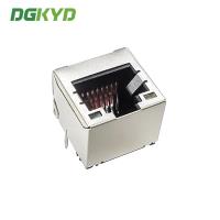 China DGKYD 52F Single Port RJ45 8P8C Network Socket with LED - 10/100/1000BASE-T/TX Performance for sale