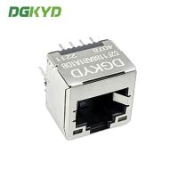 China DGKYD 52F Single Port RJ45 8P8C Network Socket with LED - 10/100/1000BASE-T/TX Performance for sale