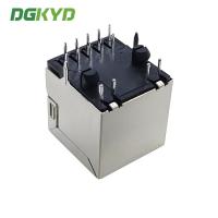 China DGKYD52281111AB1A1D12B4078 RJ45 Single Port Connector Without Transformer - Modular Jack for Network Applications for sale