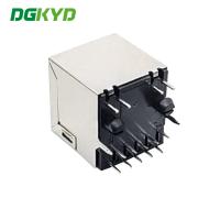 China DGKYD52281111AB1A1D12B4078 RJ45 Single Port Connector Without Transformer - Modular Jack for Network Applications for sale
