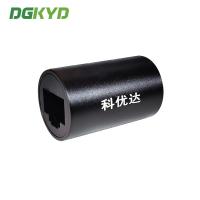 China Ultra Thin RJ45 Waterproof Dual Interface Connector with Aluminum Shell - 8 Position 10/100/1000BASE-T for sale
