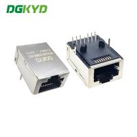 China DGKYD811Q351GWA10DC1057 10G RJ45 Network Connector 8P8C Female with -40℃ to 85℃ Temperature Range for sale