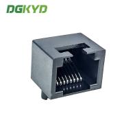 China KRJ-53248P8CNL Industrial RJ45 Connector 8P8C Single Port with 265°C Wave Soldering and 100 Ohm Impedance for sale