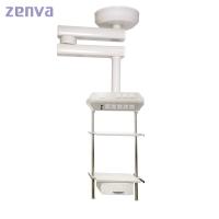 China 2.5m Horizontal Ceiling Medical Gas Pendant Aluminum Alloy Double Arm Device for sale