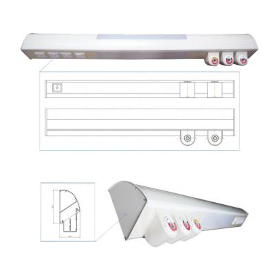 China 6m Adjustable Patient Medical Bed Head Units Panels For Hospital for sale