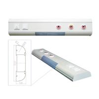 China 6m Adjustable Patient Medical Bed Head Units Panels For Hospital for sale