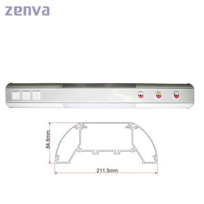 China Aluminum Alloy Hospital Bedside Unit With Medical Gas Outlet for sale