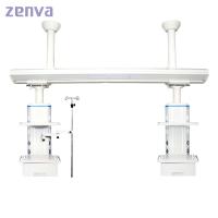 China Hospital Medical Ceiling Pendant Aluminum Alloy Double Arm Pendant for sale
