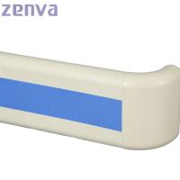 China Anti Collision Hospital Wall Bumper Rails Double Layer Structure for sale