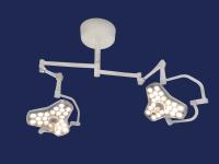 China Medical Two Body Ceiling LED Surgical Light 4400K 96Ra for sale