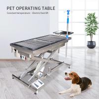 China 100KGS Animal Surgical Table Pet Medical Equipment Intelligent Thermostatic System for sale