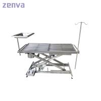 China Pet Clinic Veterinary Surgical Table 304 Stainless Steel Material for sale
