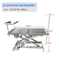 China Pet Clinic Veterinary Surgical Table 304 Stainless Steel Material for sale