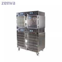 China Stainless Steel Veterinary Oxygen Cage Pet Infrared Therapy Cage for sale