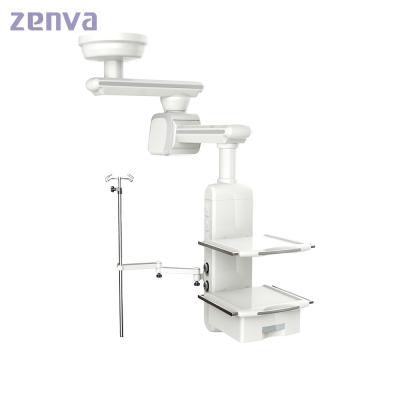 China White Medical Gas Pendant 800mm Single Arm Anesthesia Tower for sale