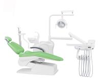 China 220V 50Hz Electric Dental Chair With Single Armrest for sale