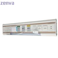 China Medical Equipment Patient Bed Head Unit , Hospital ICU Bed Head Unit 183mm for sale
