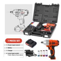 China 20V Cordless Impact Wrench 330Nm 2000mAh Li-Ion 1/2 Inch Power Tool for sale