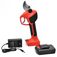 China 21V 45mm Yard Power Tool 2000mAh Battery Powered Pruning Shears Garden Scissors for sale