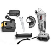 China 21V Cordless Angle Grinder 10000RPM Brushless Power Tool with 4000mAh Battery Kit for sale