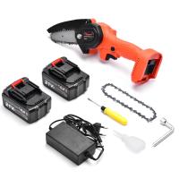 China SAFEYEAR 21V Cordless Chainsaw 4 Inch 4500rpm with Battery and Charger for sale