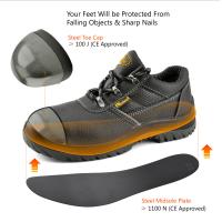 China Euro 37-47 Men Steel Toe Waterproof Safety Work Boots CE EN ISO 20345 PU/PU Dual Density for sale