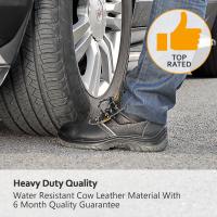 China Euro 37-47 Men Steel Toe Waterproof Safety Work Boots CE EN ISO 20345 PU/PU Dual Density for sale