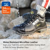 China Memory Foam Steel Toe Work Boots Safety Shoes S3 SRC Men Size 37-47 CE EN ISO 20345 for sale