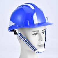 China PP Blue Helmet In Construction ABS Shell CE ANSI Workplace Safety Equipments for sale