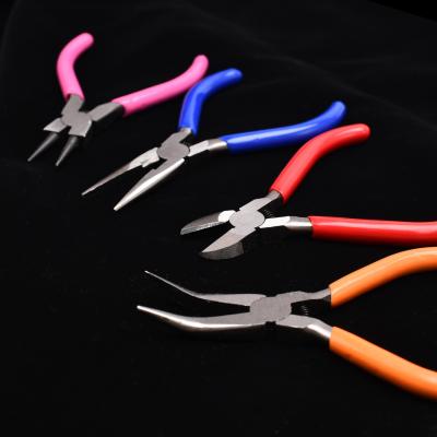 China Mini Diagonal Cutting Pliers 4 Inch Stainless Steel Hand Tools for Jewelry Making DIY for sale