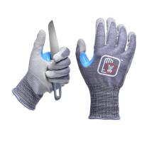 China Cut Resistant Safety Gloves 11in Nitrile Construction Work Gloves Type C Level 5 for sale
