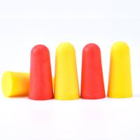 China E-1013 Bullet Type Sound Proof Ear Plugs For Sleeping Soft Resilient Material for sale