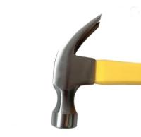 China Forged 58HRC One Piece Claw Hammer 16 Oz Framing Hammer With Comfortable Handle for sale
