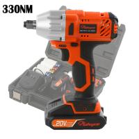 China 20V Electric Impact Wrench 330N.m 3000/Min Cordless Power Tool for Lug Nuts for sale